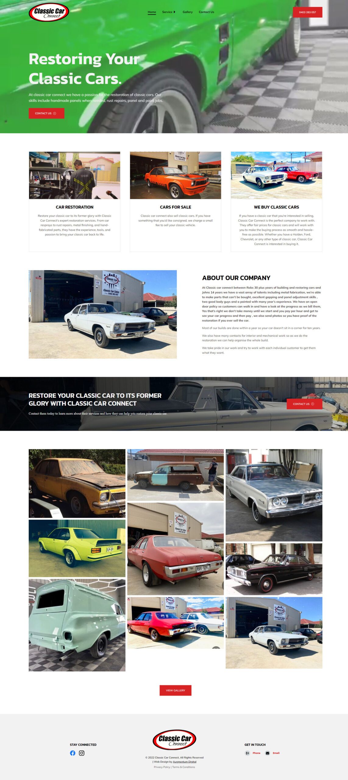 Classic Car Connect - Web Adelaide